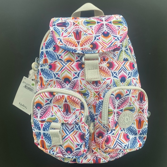 Kipling | Bags | Kipling Small Backpack Love Bug Vibrant Collage | Poshmark